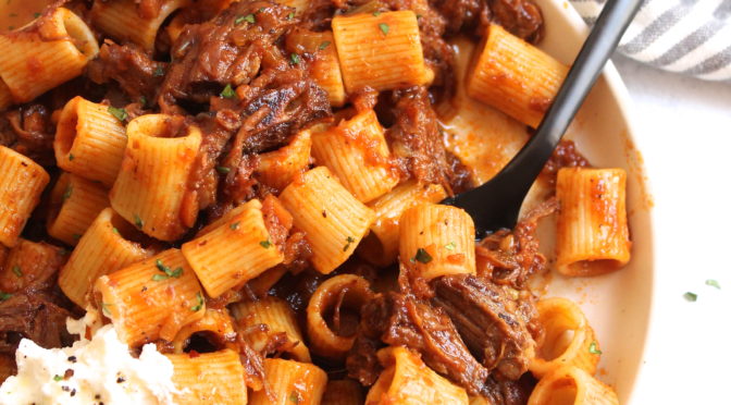 low & slow. [short rib ragu w. ricotta] - sweet caroline's cooking